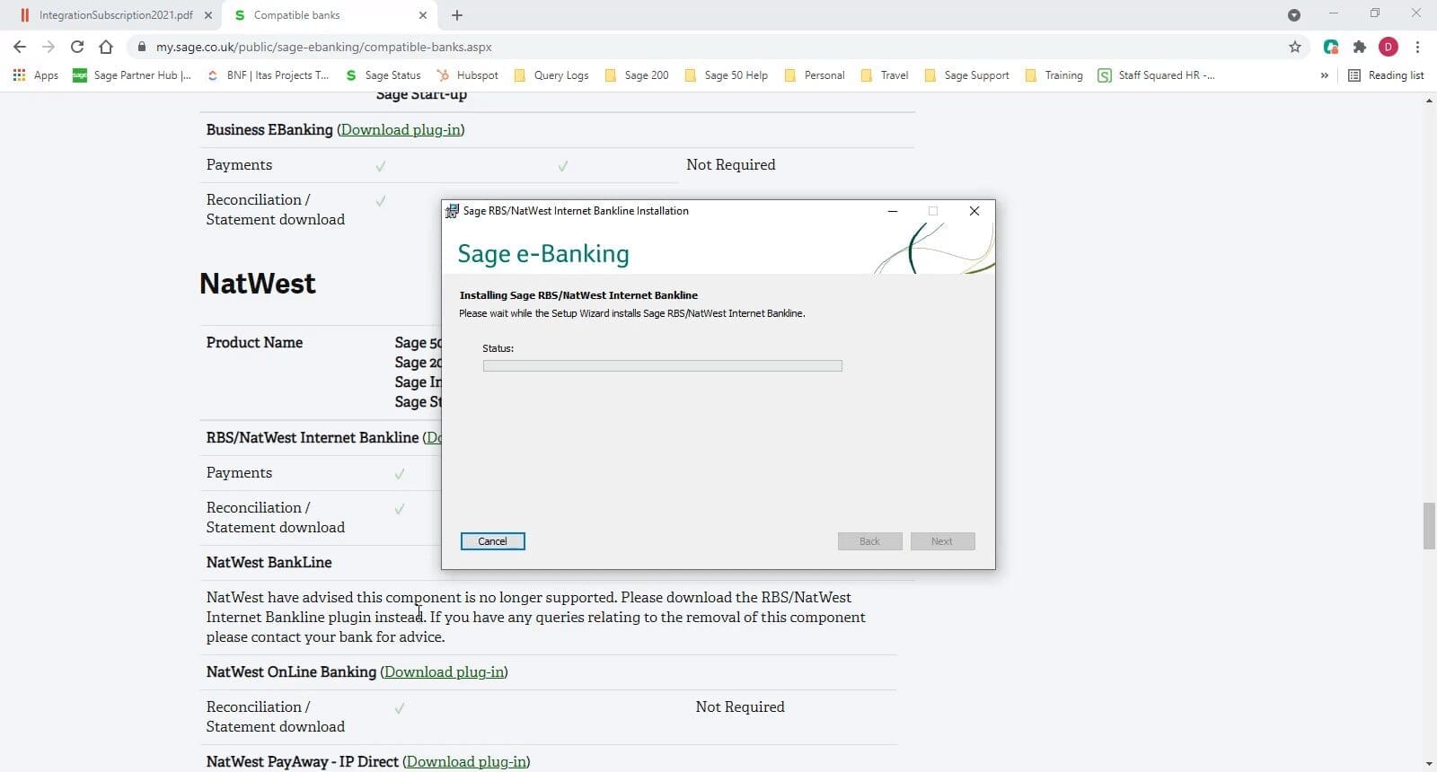 How to set up e-Banking in Sage 50 Payroll