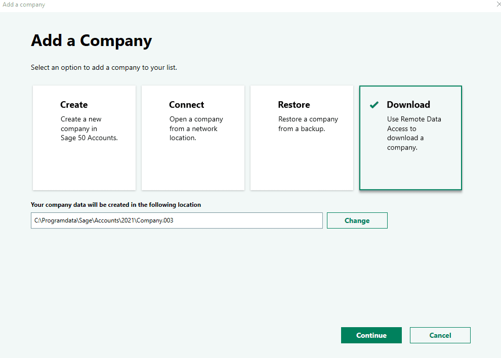 How to access Sage 50 Accounts remotely